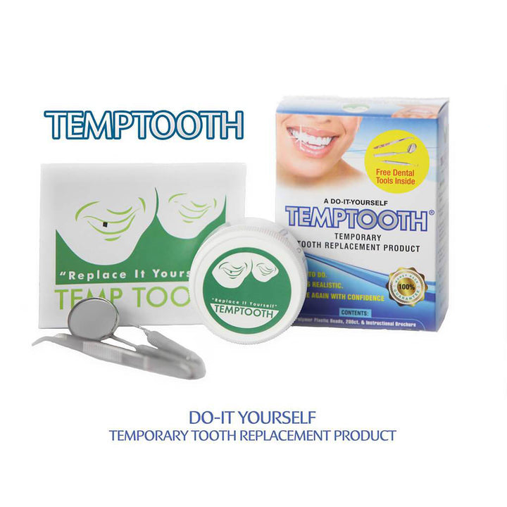 Temptooth™ #1 Temporary Tooth Replacement (Lowest Price Guaranteed)